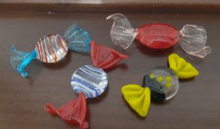 Caramelle in vetro di Murano