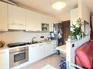 Cucina Modello Onda , finitura spazzolato avorio