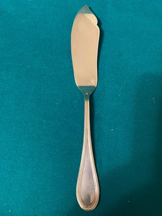 Paletta per dolci placcata in argento