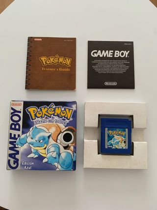 Juego original Pokémon Edición Azul. GameBoy de Segunda mano por 390 ...