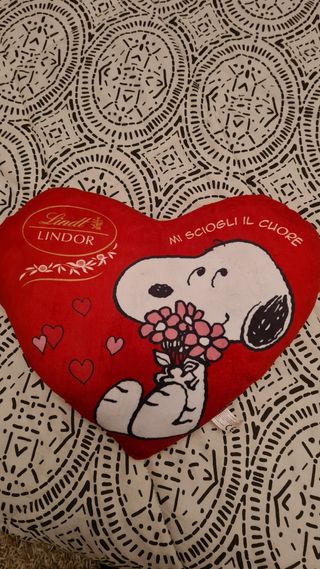 Cuscino Peluche Snoopy 