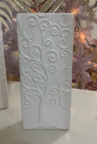 Vaso con disegno albero della vita