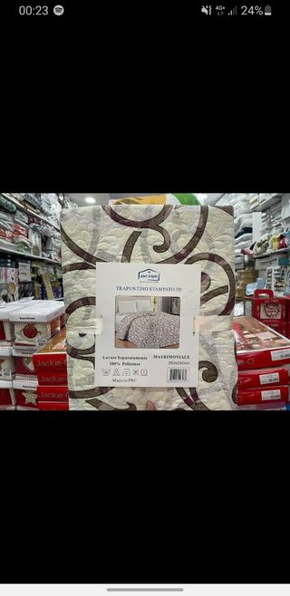 trapunta matrimoniale 