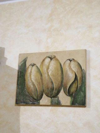 quadro tulipani cm 80x60