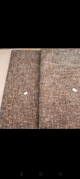 tessuto marrone melange 