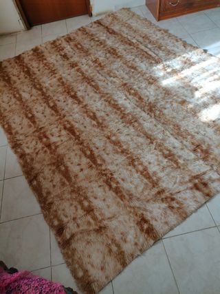 tappeto peloso grande 