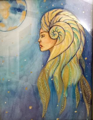 Quadro - Madre Terra - Donna - Universo
