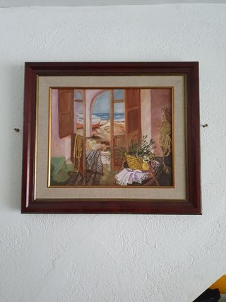 Cuadro pintura al óleo 72x80