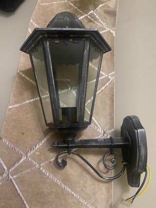 Lampione da parete 