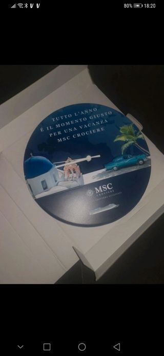 orologio msc crociere 