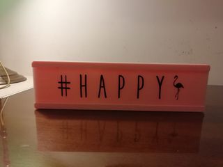 lampada insegna luminosa Maison du Monde