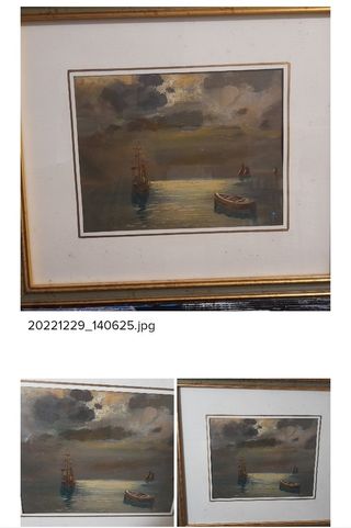 Quadro di Giuseppe Caselli - Marina