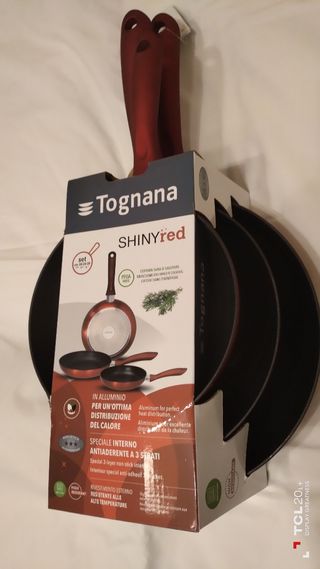 set di 3 padelle Tognana 