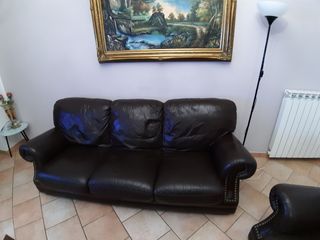 vendo divani in vera pelle di bufalo