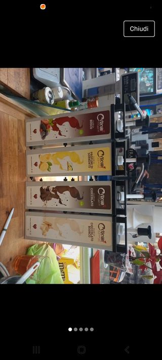 Dispenser per Creme da Bar