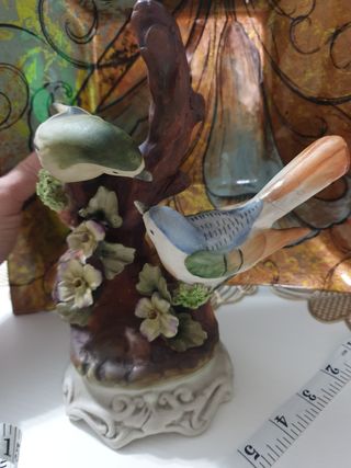 uccelli in ceramica vintage 