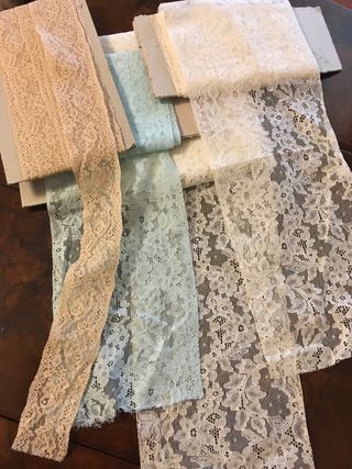 Stock pizzi antichi in cotone di Calais