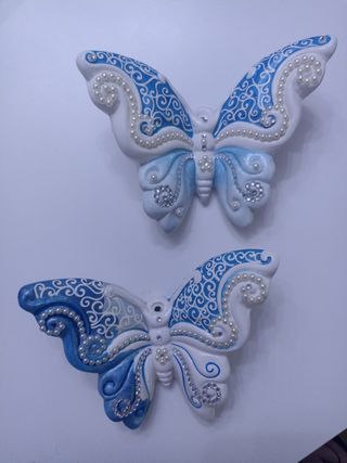2 farfalle artigianali Nina.