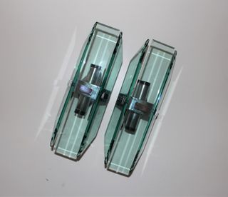 2 applique Veca vintage lampade