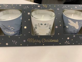 Set 3 candeline natalizie