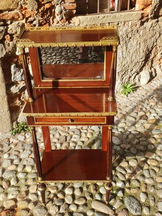 tavolino etagere toilette Napoleone III francia 