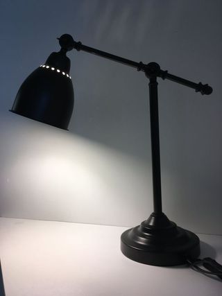 Lampada metallo regolabile