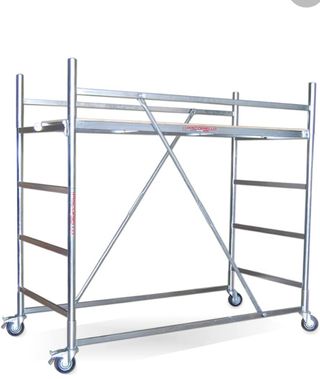 mini ponteggio 4mt piu trabattello