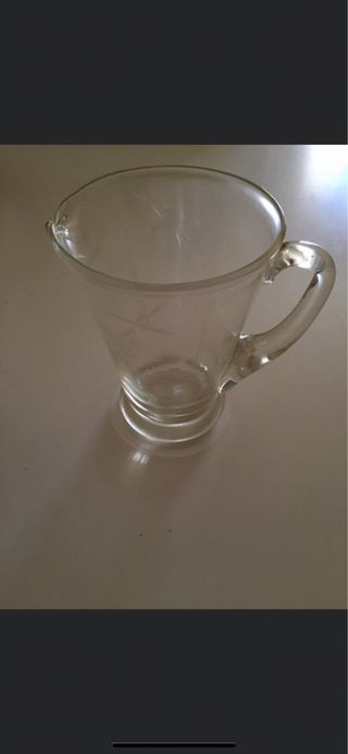 Caraffa vetro vintage
