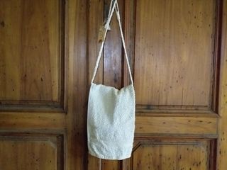 Portaasciugamani rustico artigianale macrame Boho 