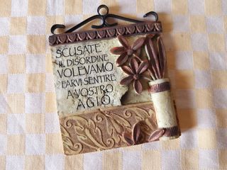 Quadretto quadro da appendere - DISORDINE