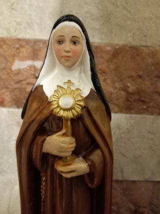 Statuetta di Santa Clara 28euro