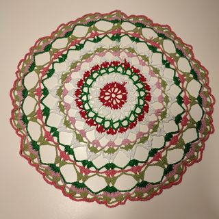 Centrino centrotavola tavolo 45 cm multicolor