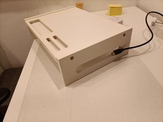 supporto per monitor in legno