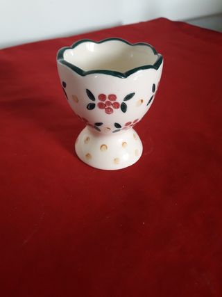 PORTA UOVO decorato a mano