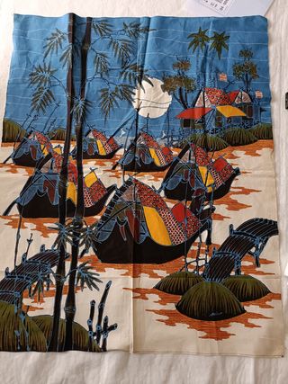 batik artigianale vintage