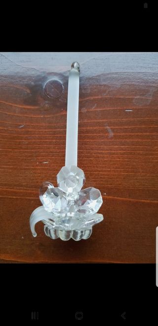 Candela in cristallo nuova