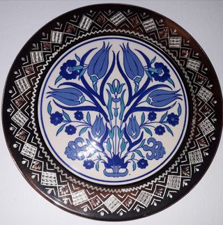 Raffinato Piatto decorativo da appendere (23 cm)