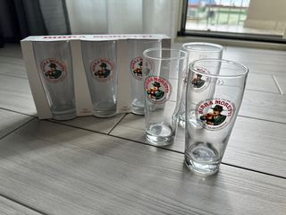 Set bicchieri Birra Moretti