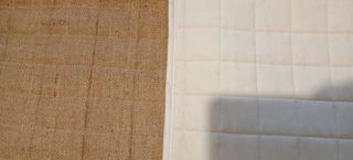 Coprirete matrimoniale in juta 