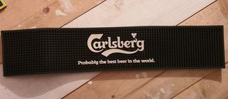 Tappetino bar in gomma Carlsberg
