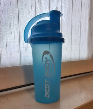 Shaker azzurro, 750 ml, per frappè e frullati