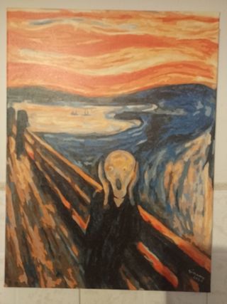 Dipinto Urlo di Munch 