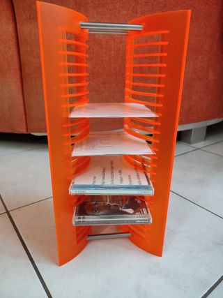 Espositore porta CD e DVD 