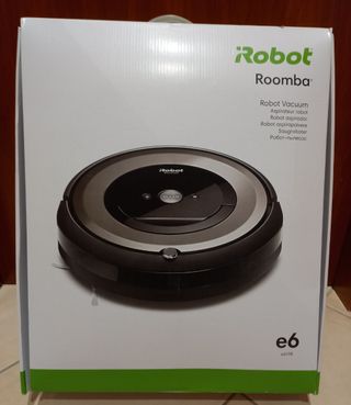 aspirapolvere IROBOT roomba e6 6198 mai uscito dal
