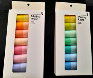 2 set colori acrilici 