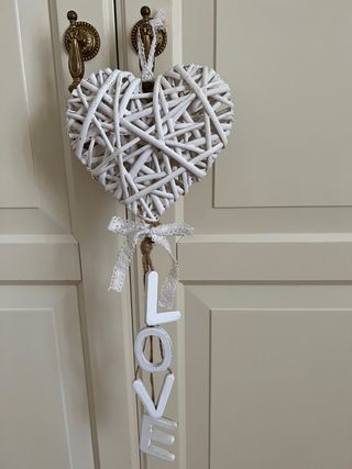 Cuore in rattan