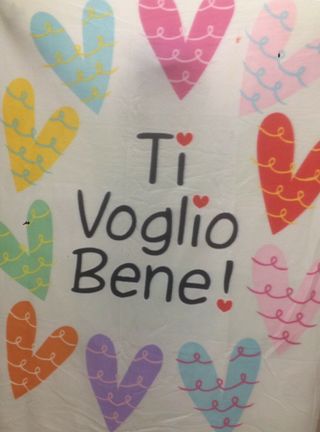 Plaid SAN VALENTINO 100x150 COPERTA IN MORBIDA