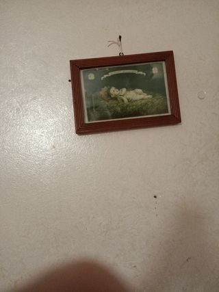 stampa dei primi del Novecento con cornice in legn