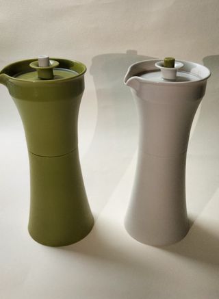 Set Olio e aceto Tupperware bianco e verde