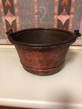 Cesto rame antico